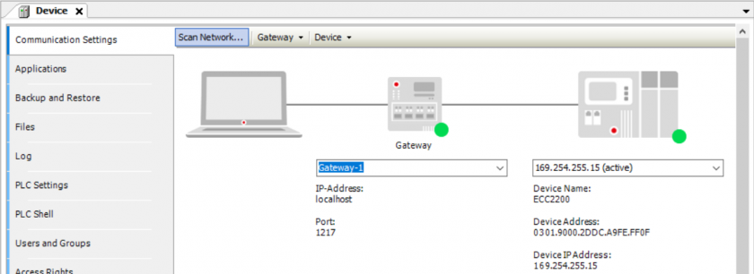 Pierwsze podłączenie i przygotowanie Codesys do pracy ze sterownikiem ...