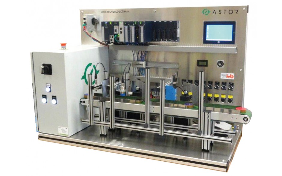 Stanowisko obiektowe – Linia technologiczna, procesy dyskretne